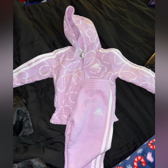 adidas | Matching Sets | Purple Adidas Set | Poshmark